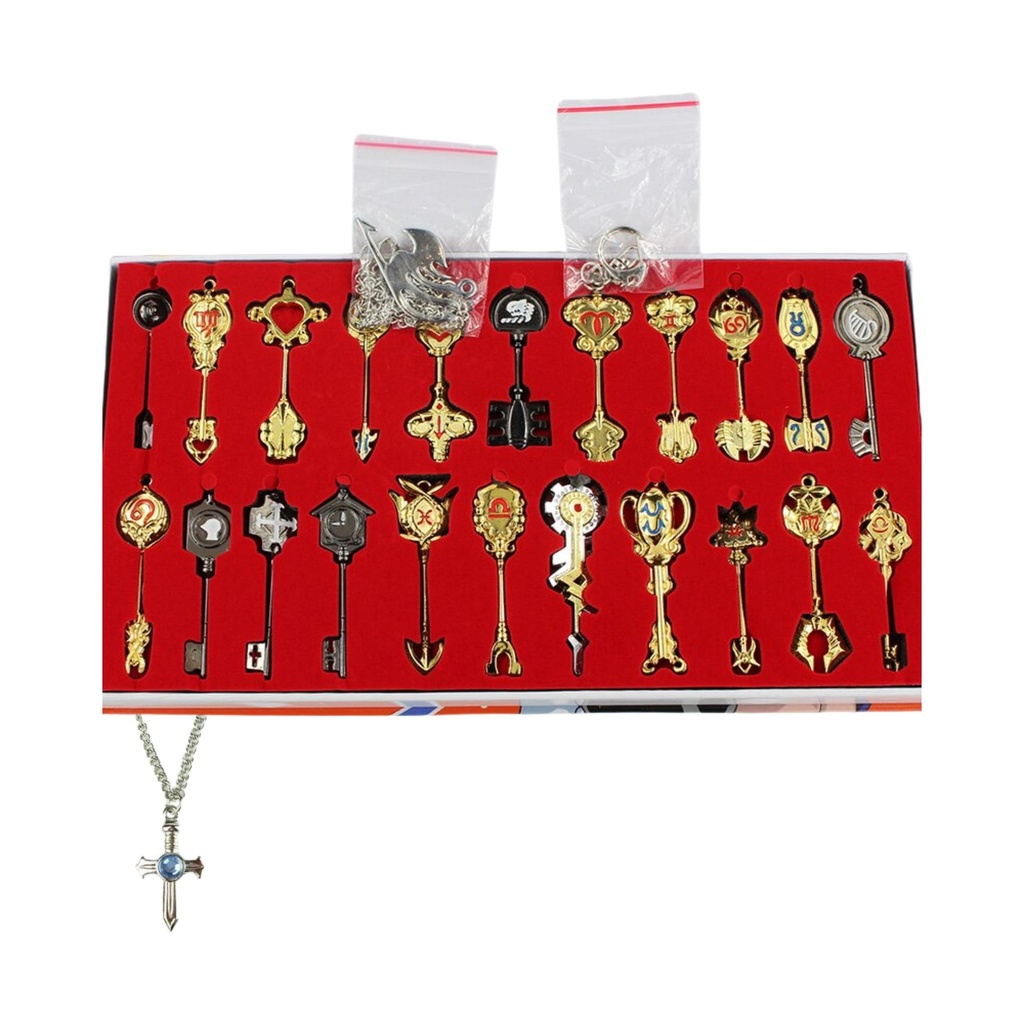 Fairy Tail Keychain 22 Pcs/Set | Rimedia