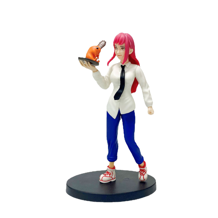 Chainsaw Man Makima with Pochita Figure 18cm | Rimedia