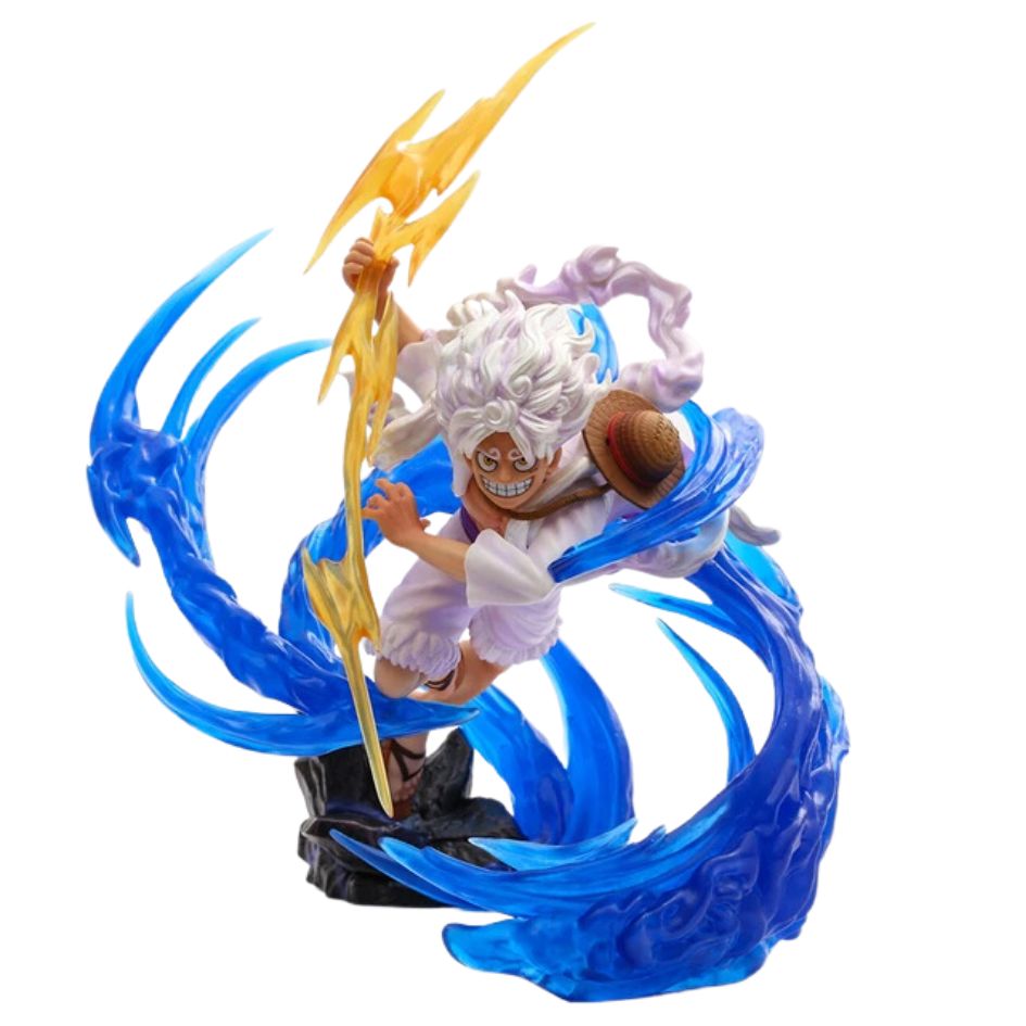 One Piece Luffy Gear 5 Lightning GK Figure 43cm | Rimedia