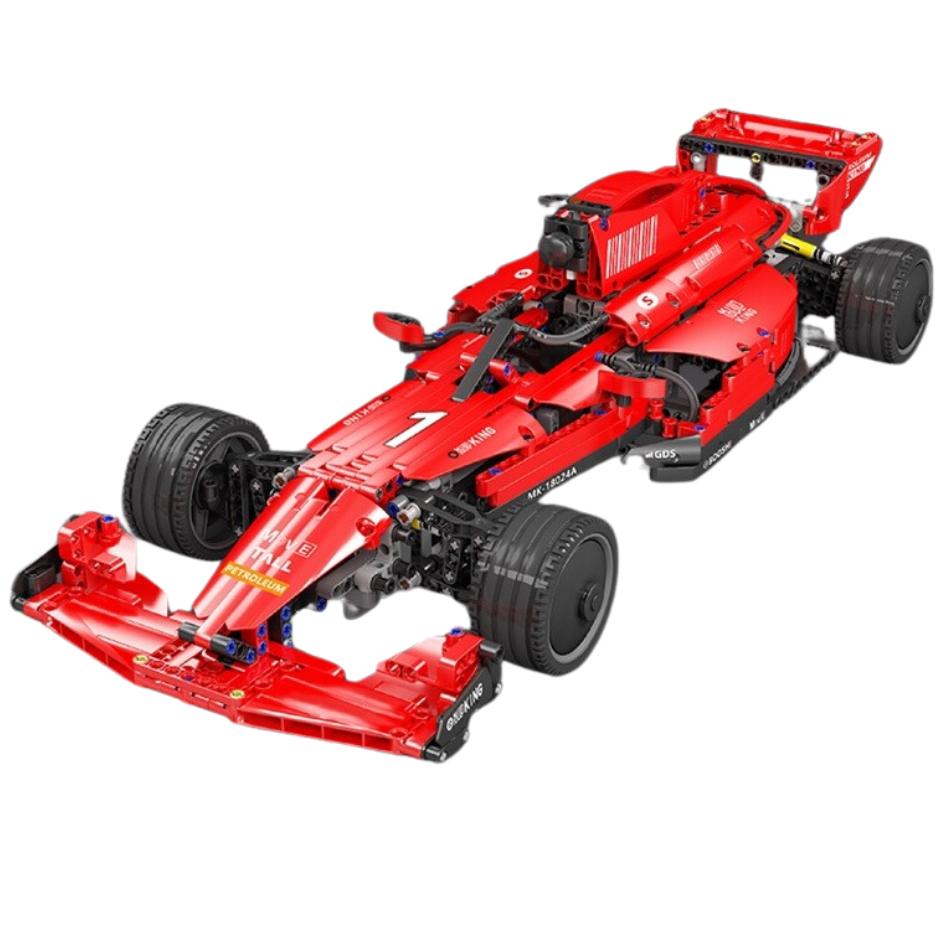 Mould king 18024A Formula One F1 Red Furious Racing Building Blocks ...